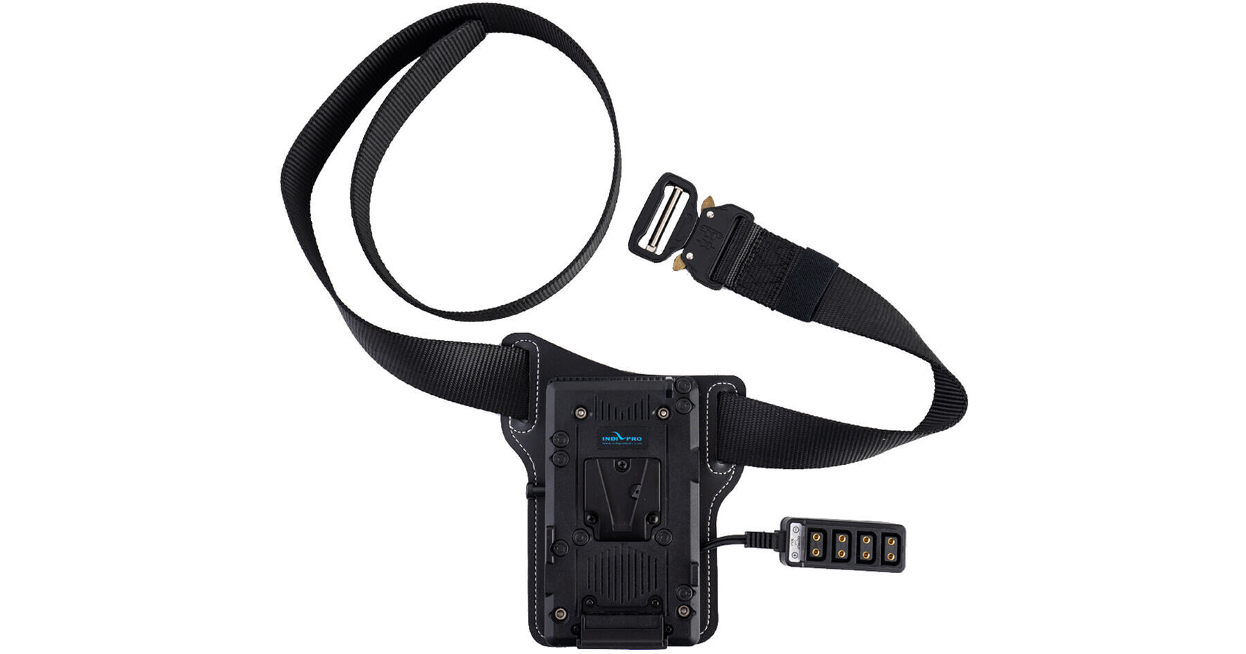 IndiPRO Tools Universal V-Mount Battery Belt with 5 x D-Tap