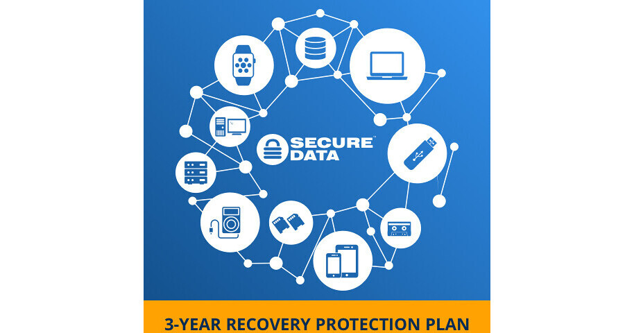 SecureData 3-Year Recovery Protection Plan SDRPP-3YR B&H Photo