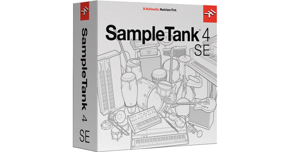 IK Multimedia SampleTank 4 SE Sample-Based Virtual ST-400-SED-IN