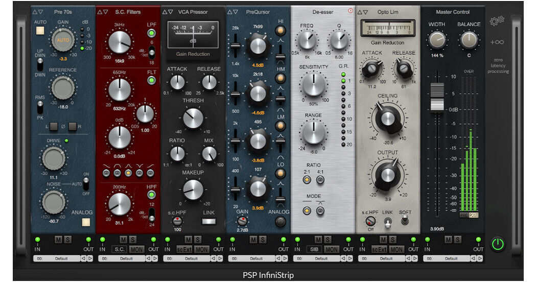 PSPAudioware InfiniStrip Modular Channel Strip Plug-In 11-31437