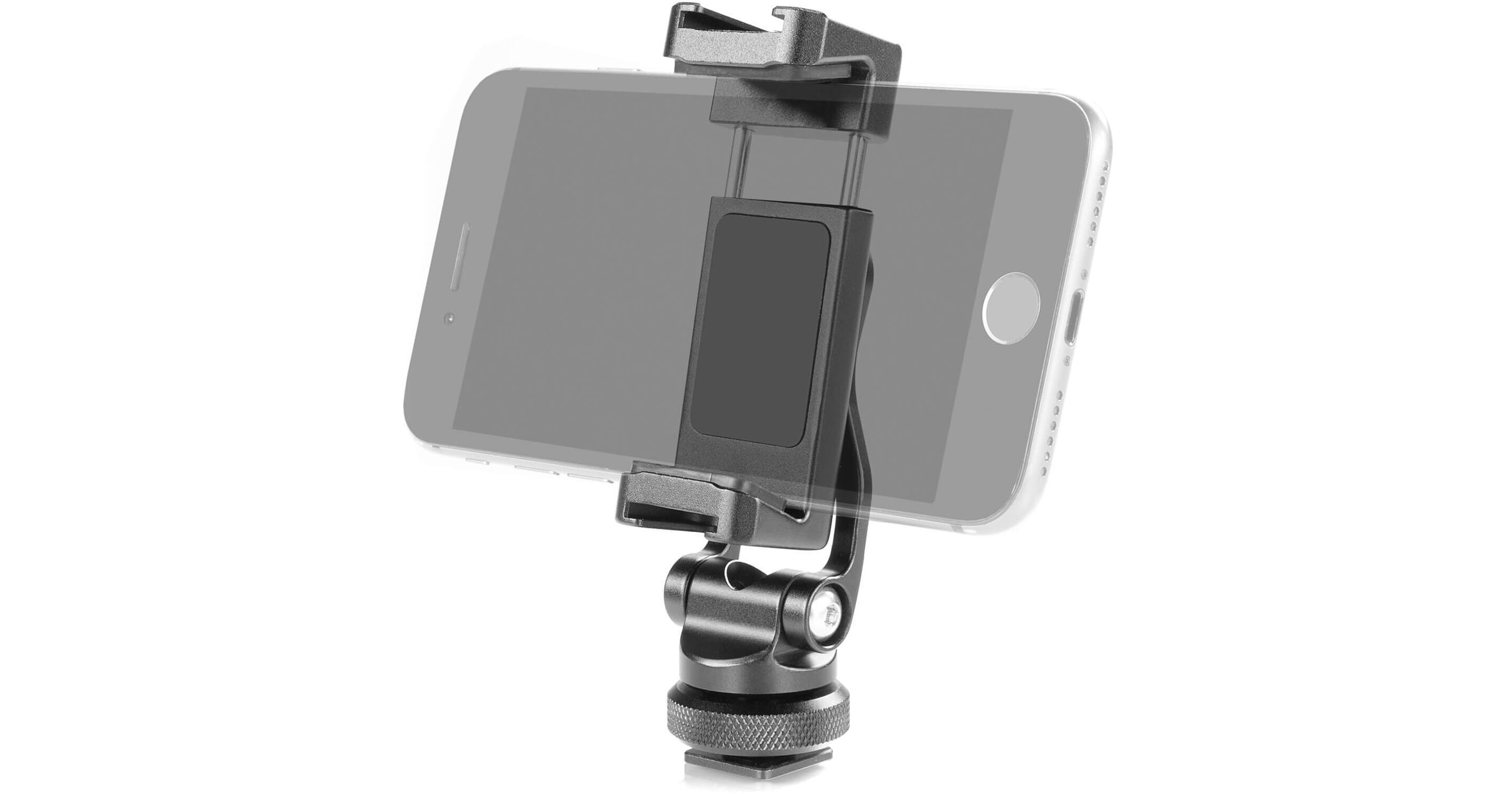 SHAPE Friction Smartphone Clamp with Tripod & Cold Shoe Mount