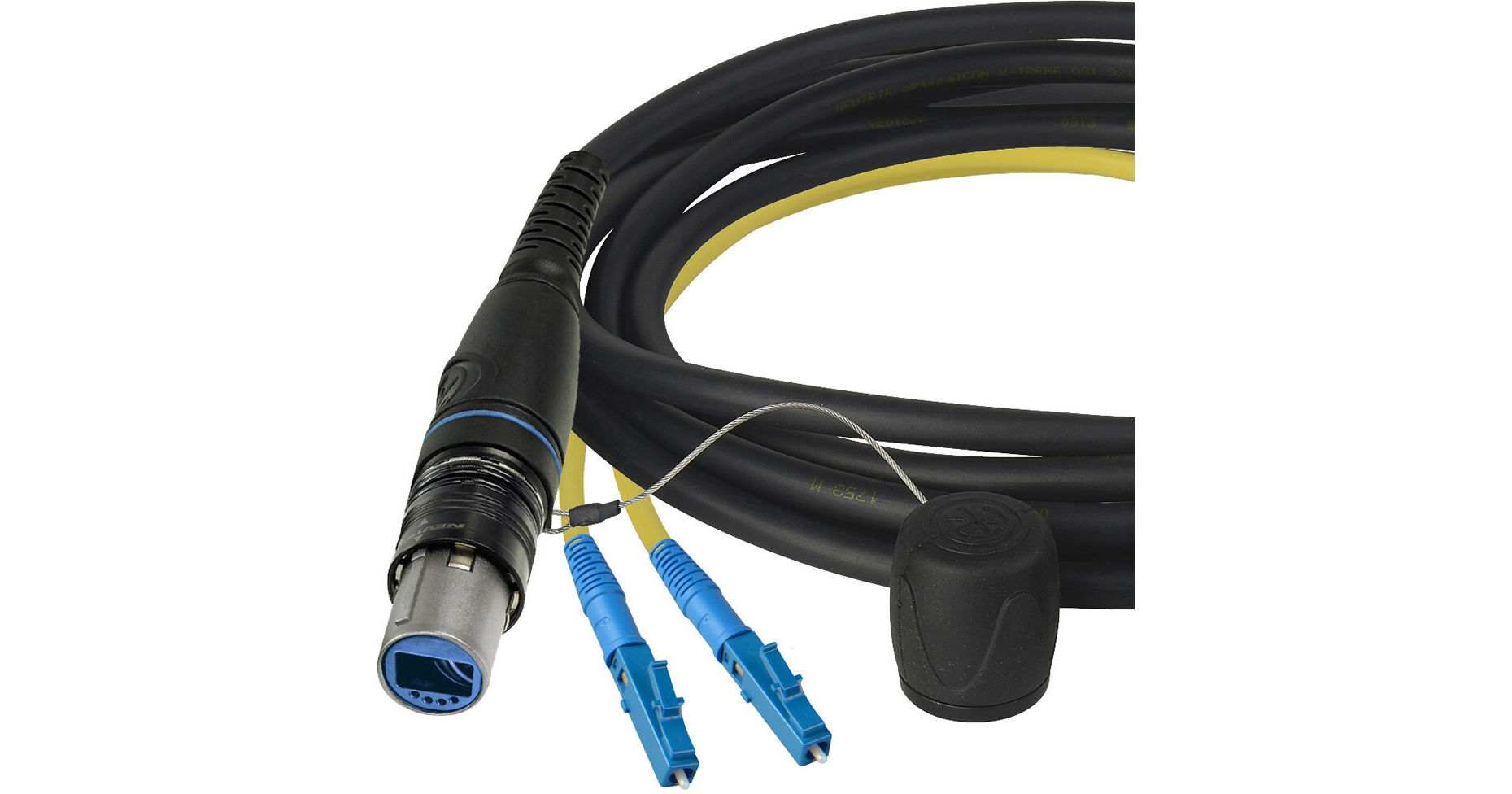 Camplex opticalCON DUO to Duplex LC Single Mode HF-OC2S-LC-0100