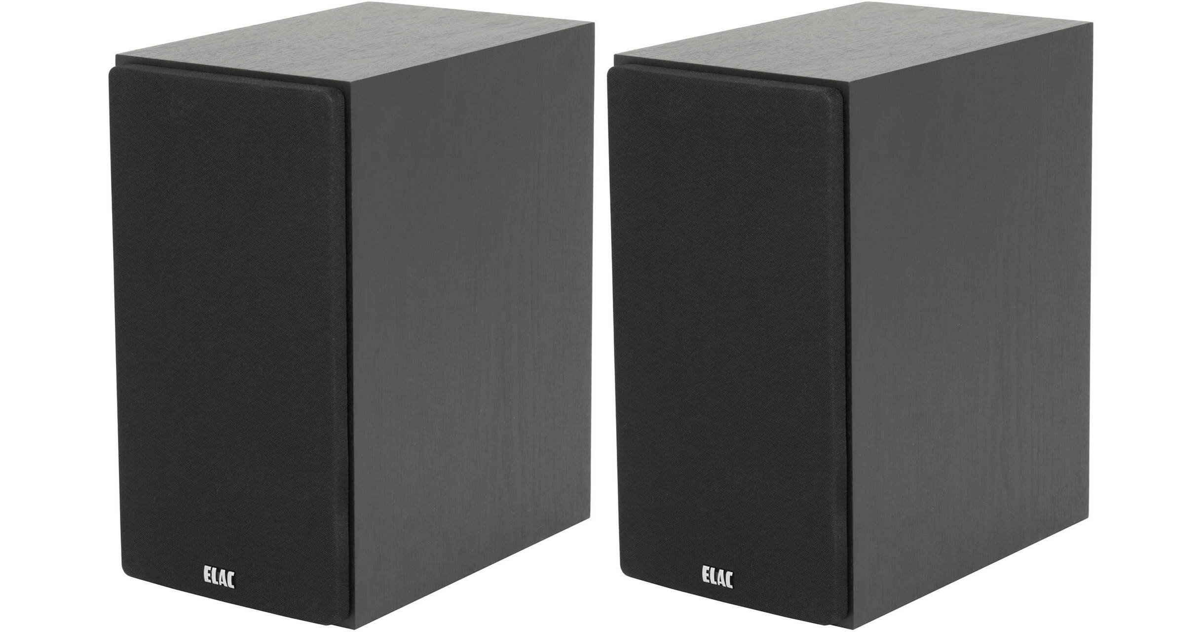 ELAC Uni-Fi 2.0 UB52 3-Way Bookshelf Speakers UB52-BK B&H Photo