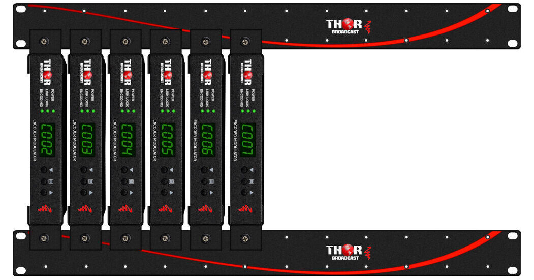 Thor Petit HDMI RF Modulator Chassis System H-PETIT-6CH-RM B&H