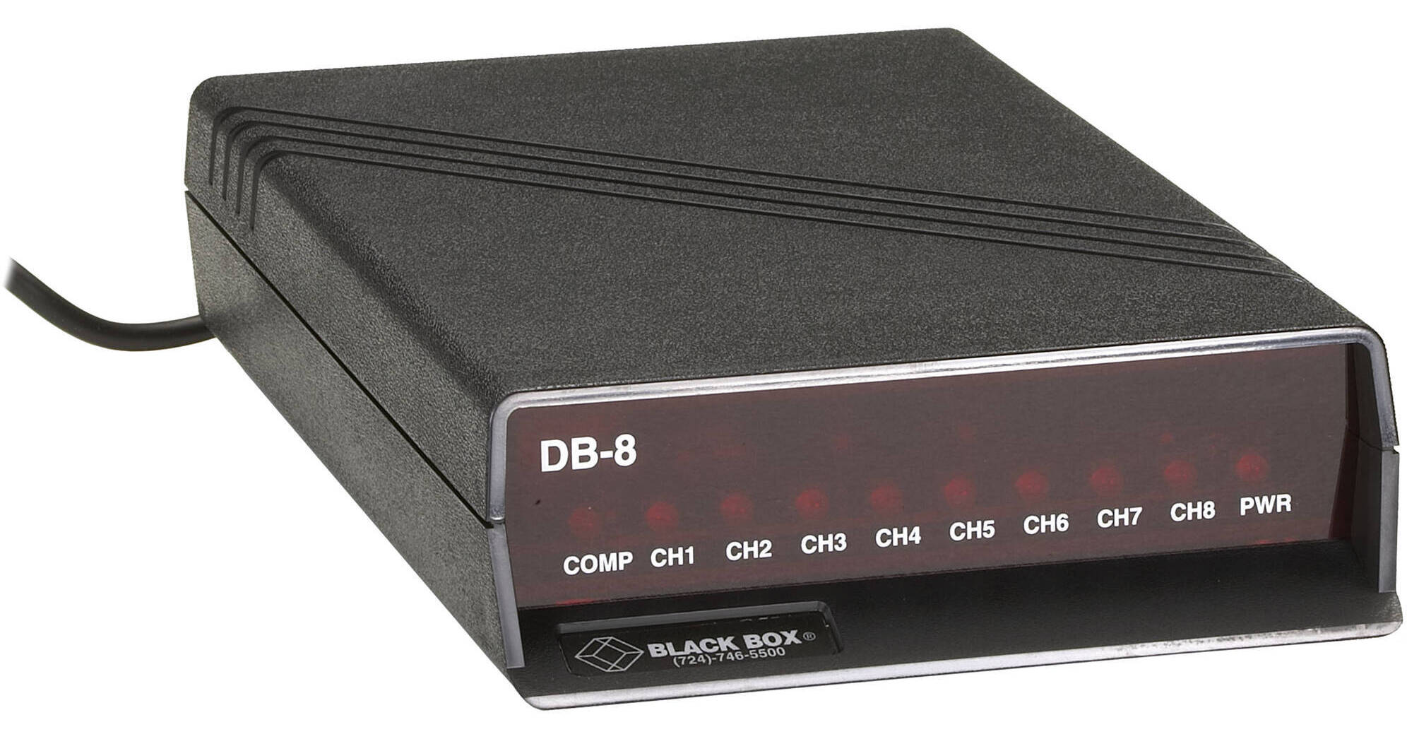 Black Box 8-Port RJ-11 RS-232 Data Broadcast Device TL159A B&H