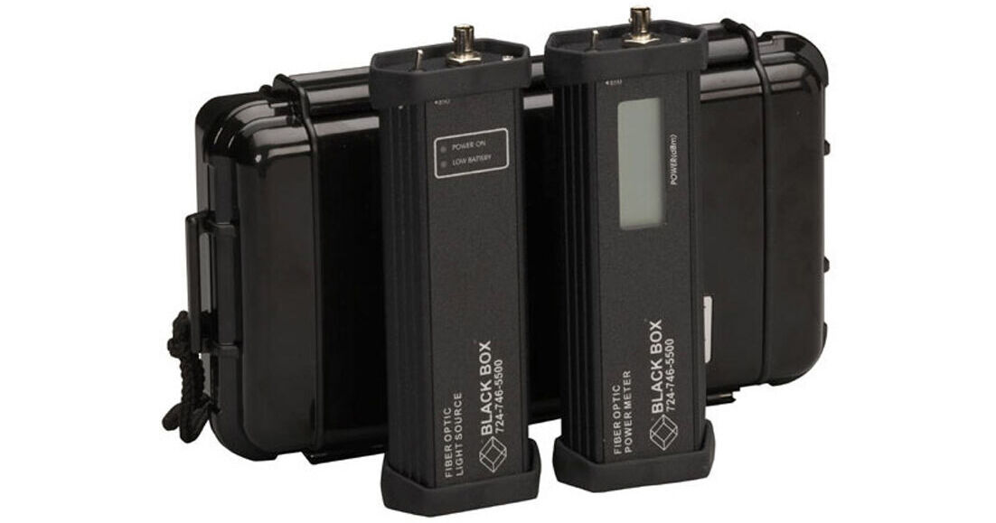 Black Box Multimode Fiber Optic Test Set with Power TS515A-R2