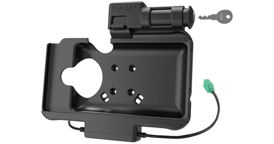 RAM MOUNTS EZ-Roll'r K-Lock Power Data Cradle RAM-HOL-SAM58PDKLU