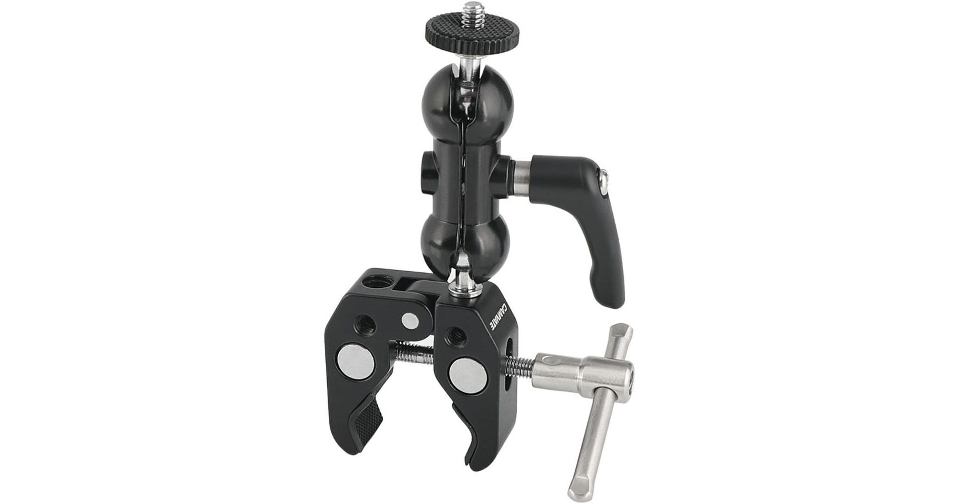 CAMVATE T-Handle Crab Clamp with Mini Ball Joint Arm C2558 B&H