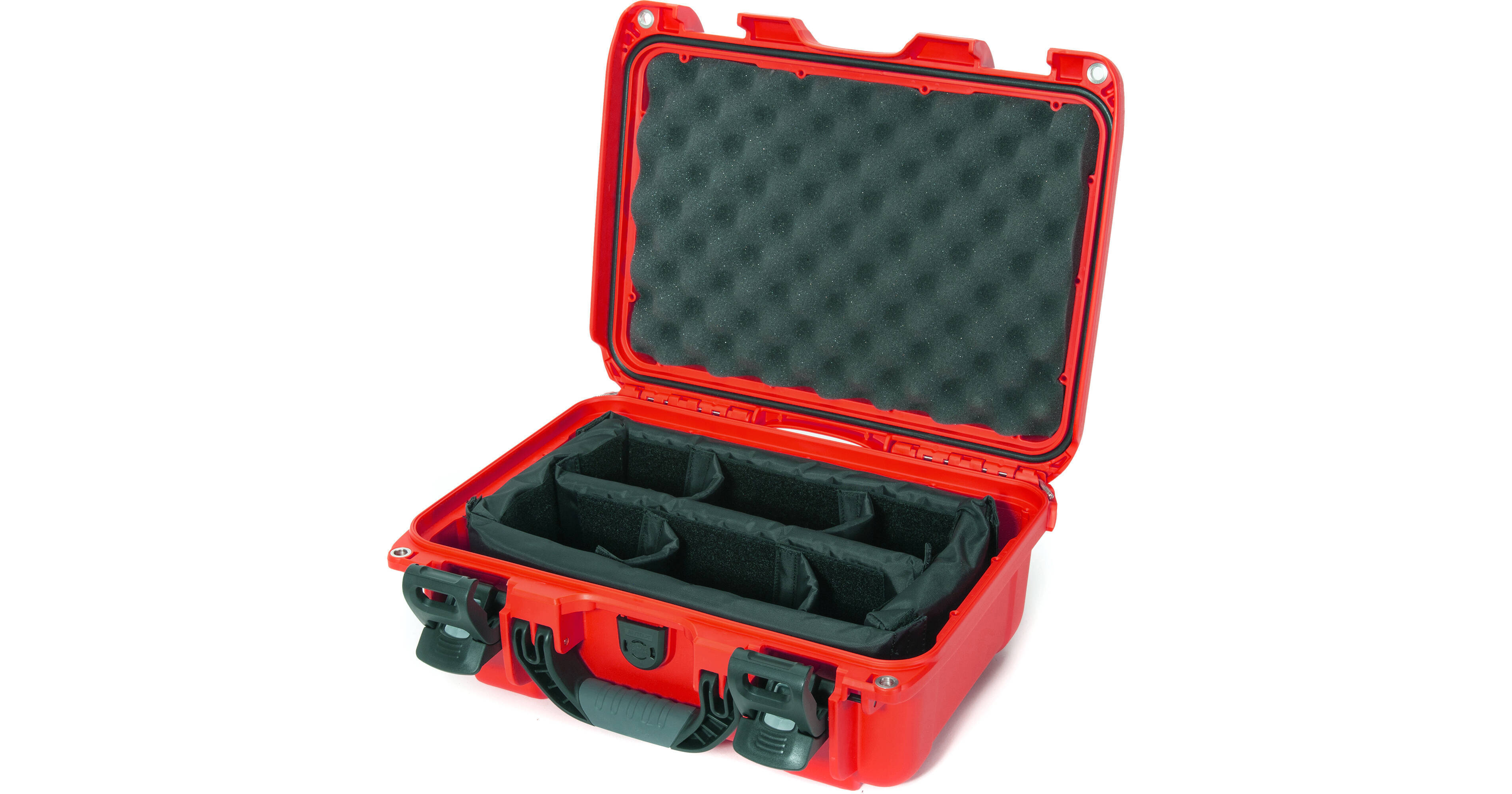 Nanuk 915 Hard Case with Padded Divider Insert (Red) 915-2009