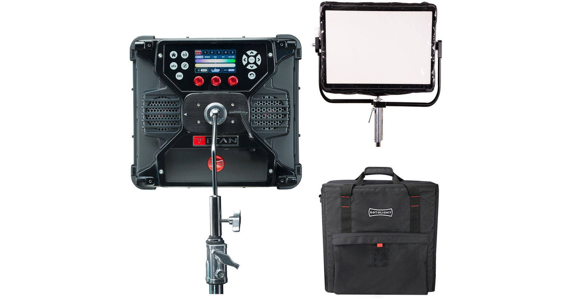 Rotolight Titan X1 RGBWW LED Light Reporter RL-TITAN-X1-REPORTER