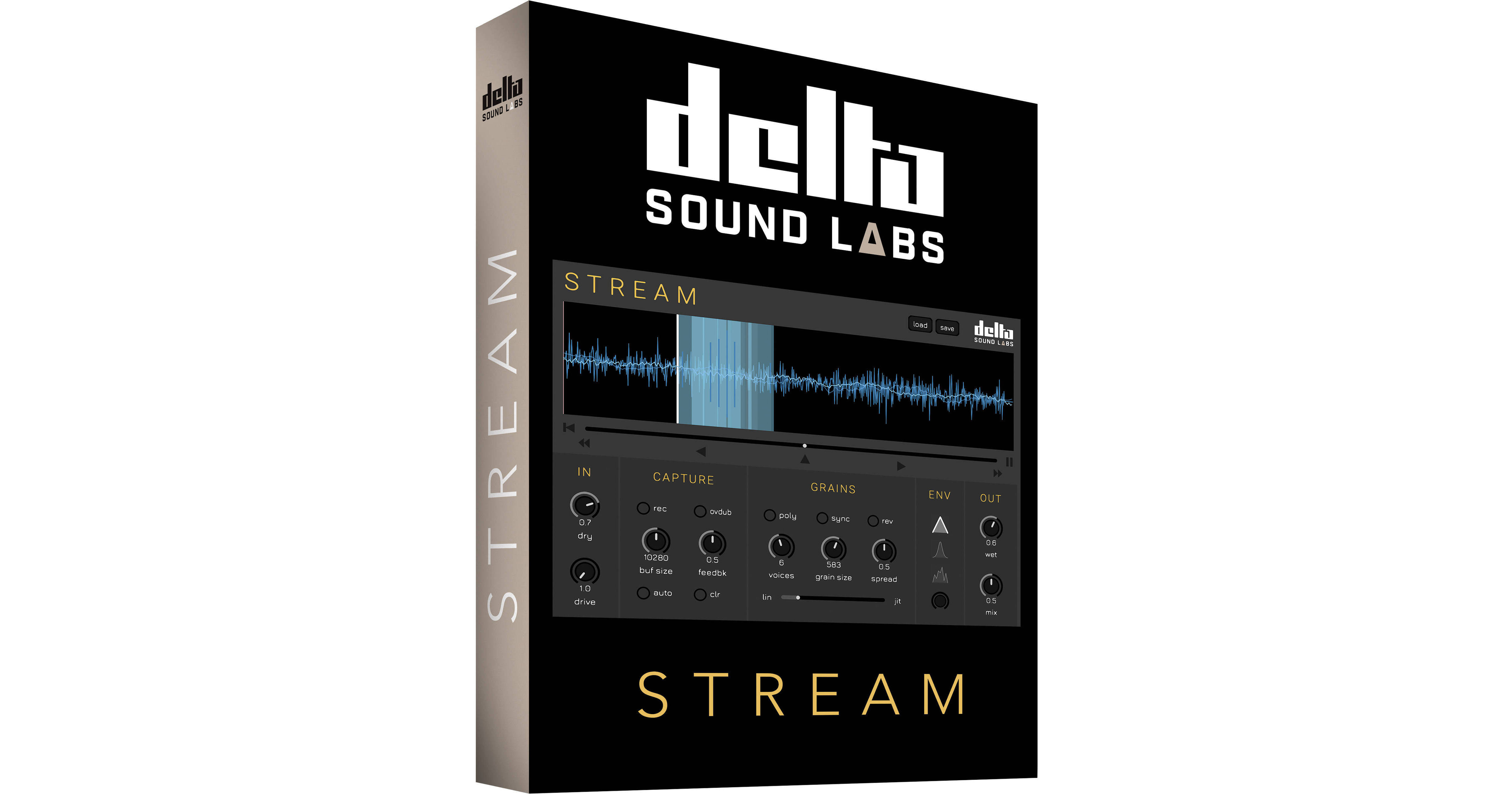 Delta Sound Labs Stream Granular Software Sampler DSL-STRE B&H