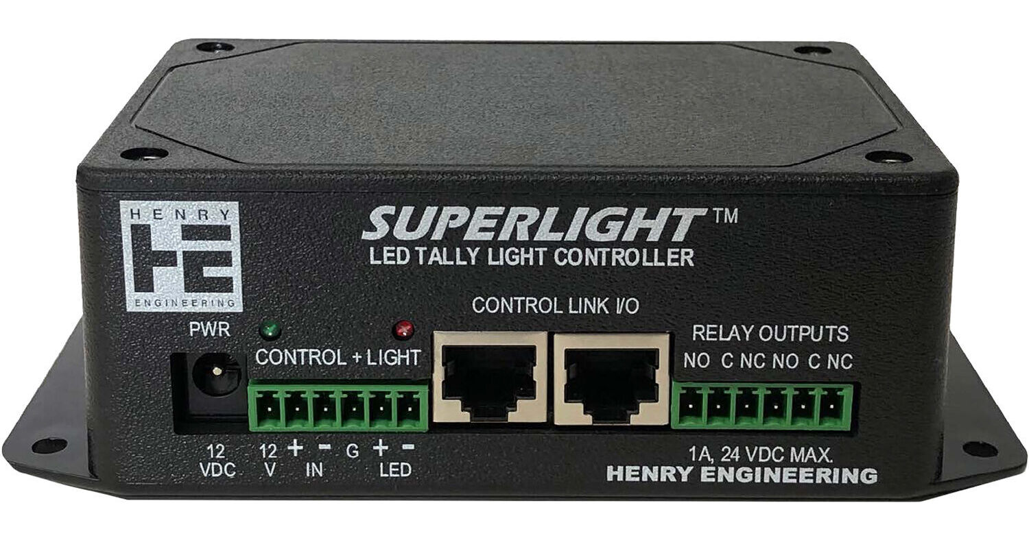 Henry Engineering SuperLight LED Tally Light Controller SL B&H