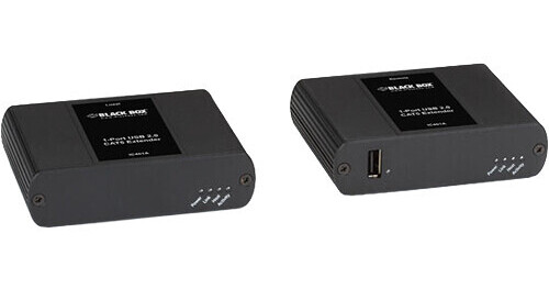 Black Box USB 2.0 Extender - CATx, FCC Class B, 1-Port IC401A-R2