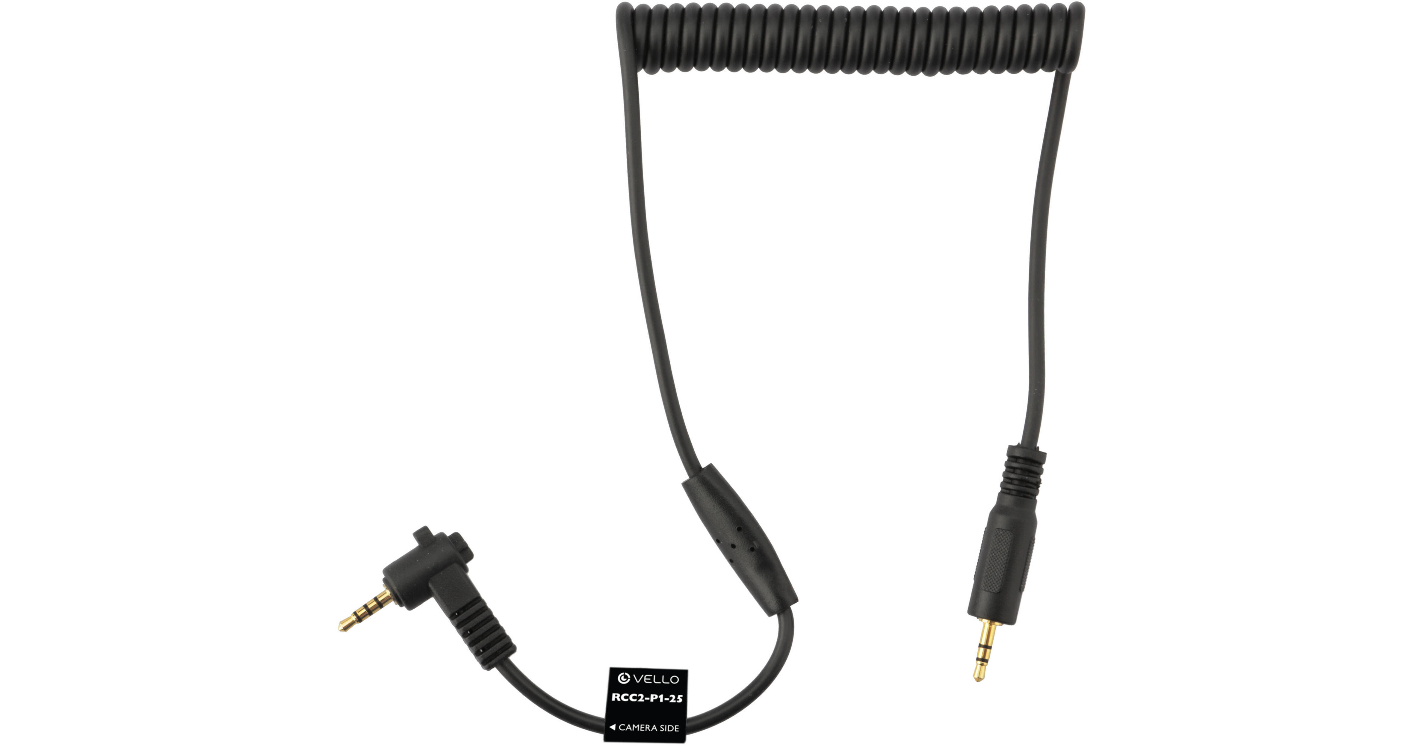 Vello 2.5mm Remote Shutter Release Cable II RCC2-P1-25 B&H Photo