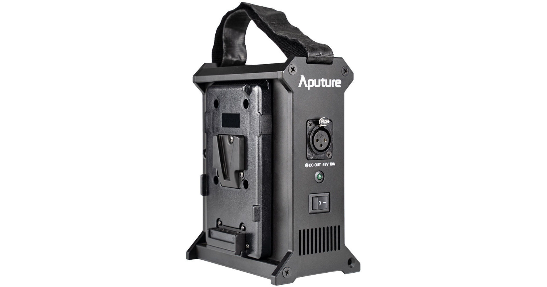 Aputure 2-Bay Battery Power Station (V-Mount) APD0170A3B B&H