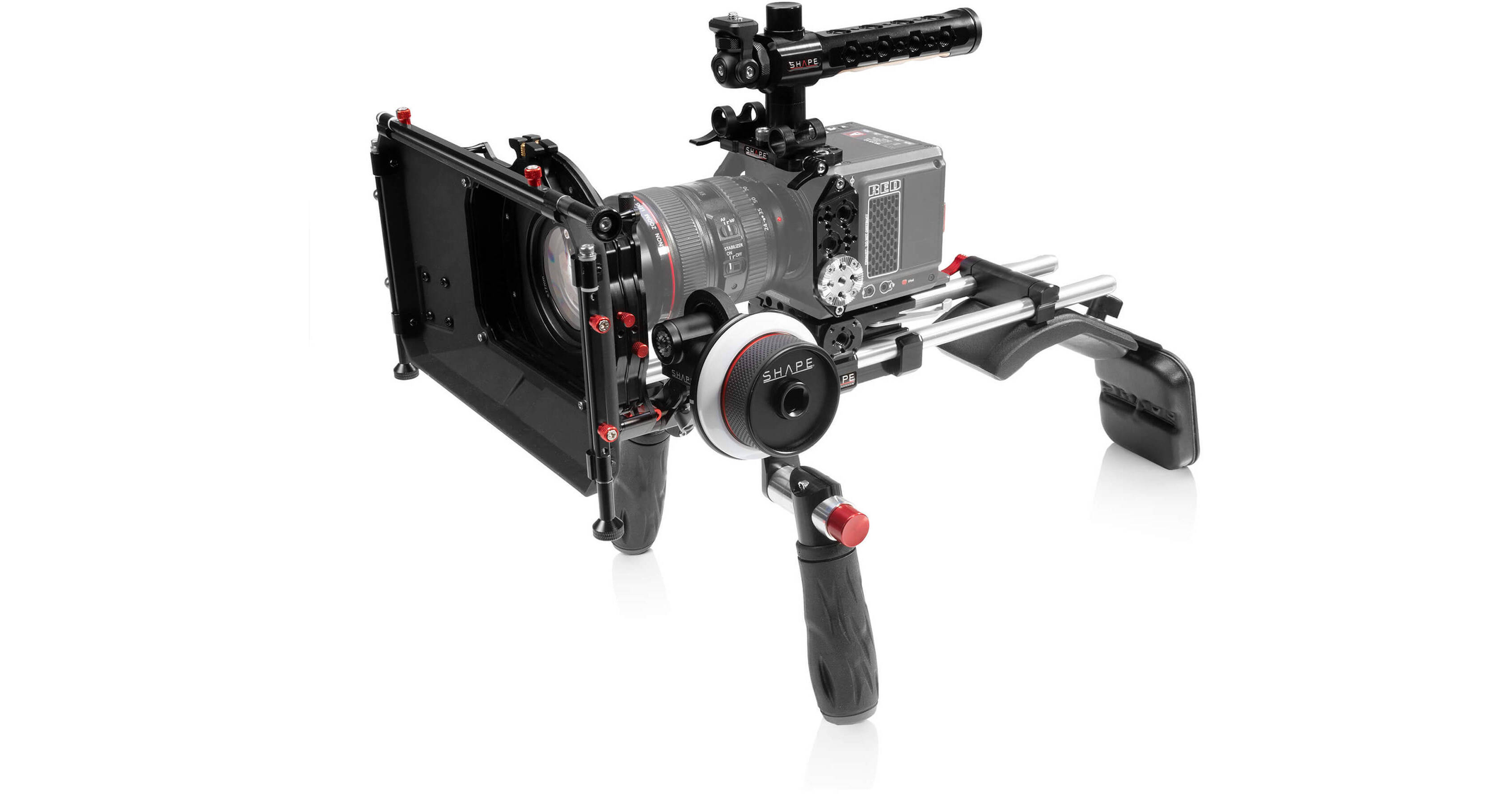 SHAPE Shoulder Mount System with Matte Box & Follow Focus