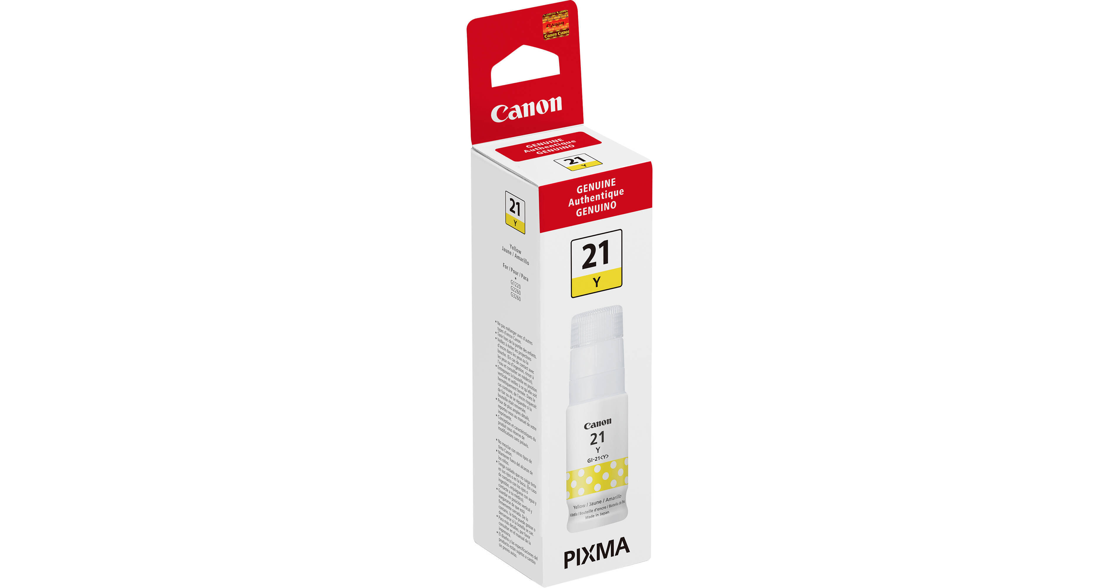 Canon GI-21 Yellow Ink Bottle (70mL) 4539C001 B&H Photo Video
