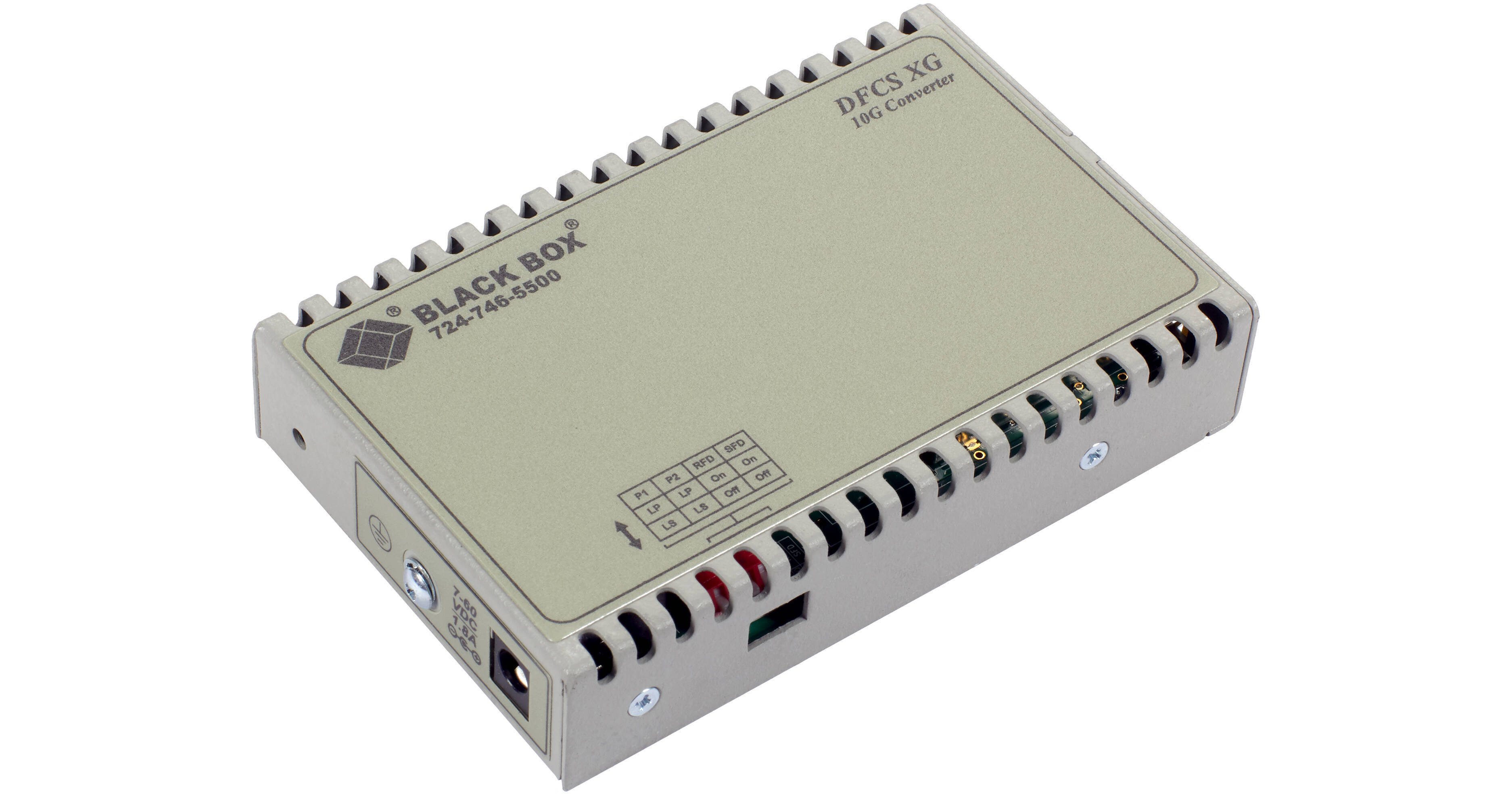 Black Box Dynamic Fiber Conversion System 10-Gigabit