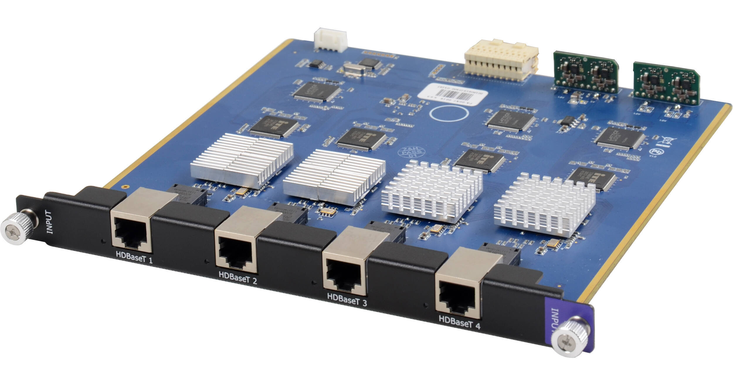 RGBlink Quad HDBaseT Input Module for X3p and X7 190-0003-18-0