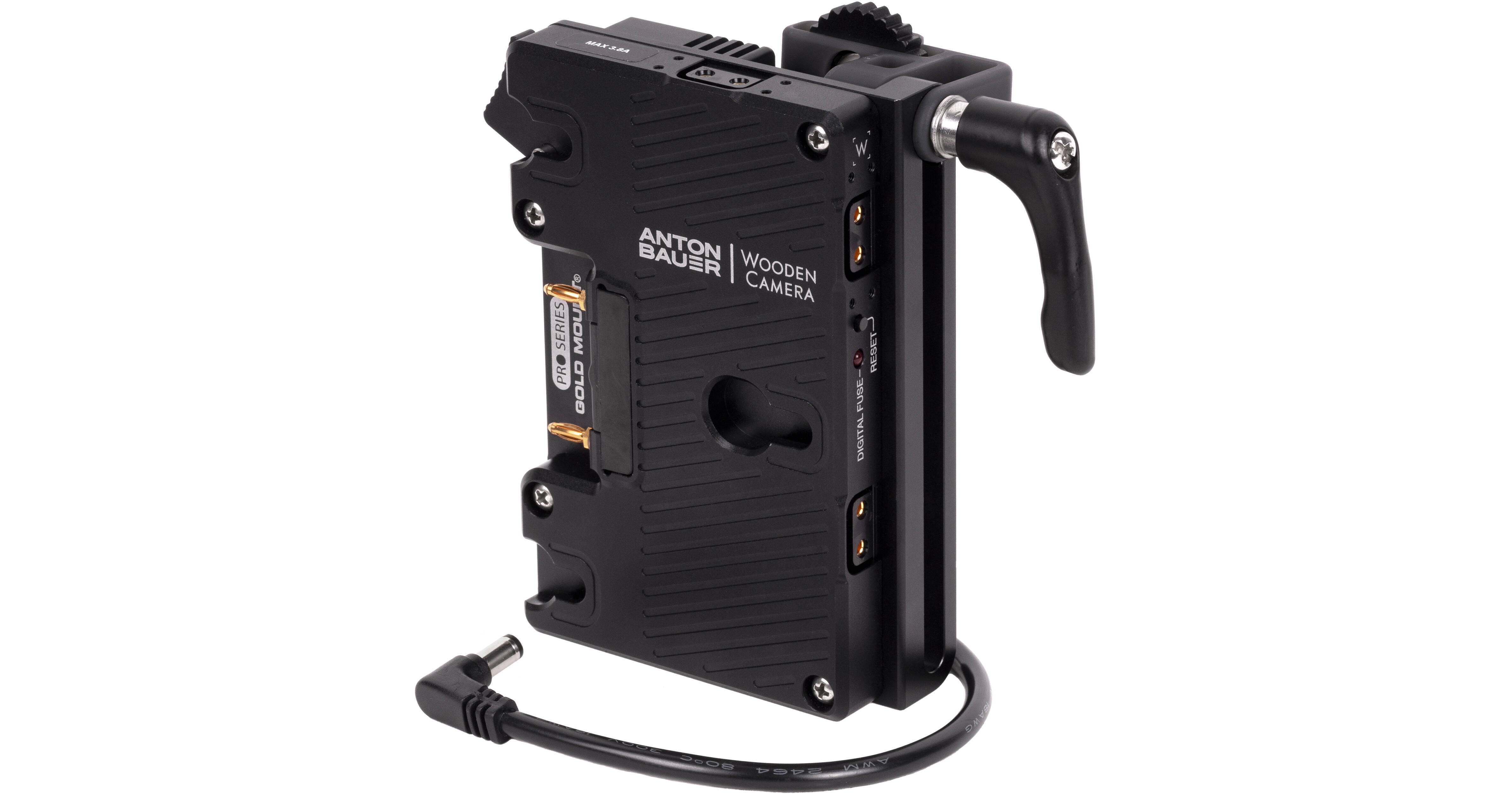 Wooden Camera Battery Slide Pro for Canon C70 (Gold Mount)