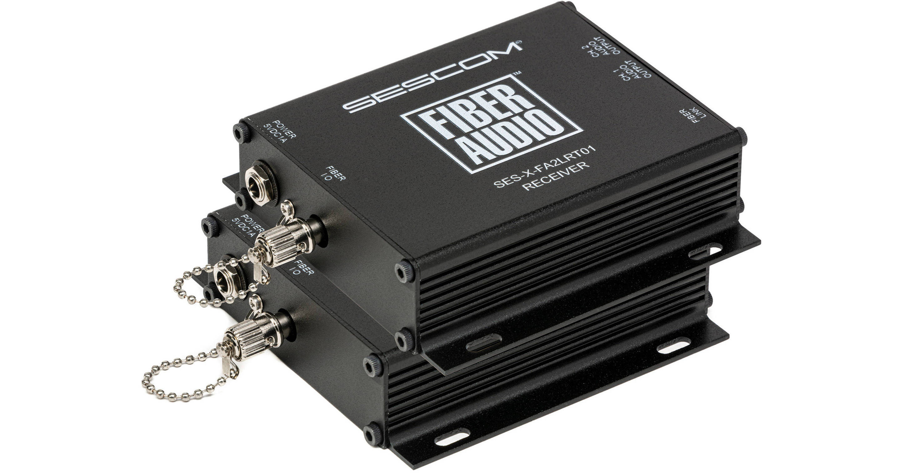 Sescom SES-X-FA2LRT01 2-Channel RCA Audio Fiber SES-X-FA2LRT01