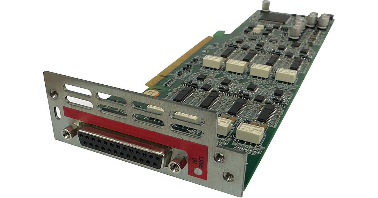 Prism Sound 8-Channel Analog Line-Input Card AD128-8CH-AD B&H