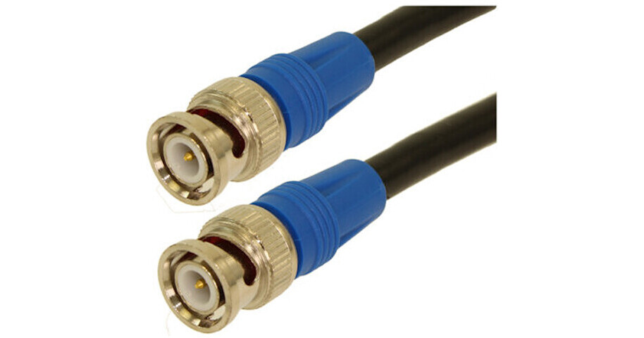 Genustech 6G-SDI 4K BNC Coaxial Male-to-Male Cable (25') SDI254K