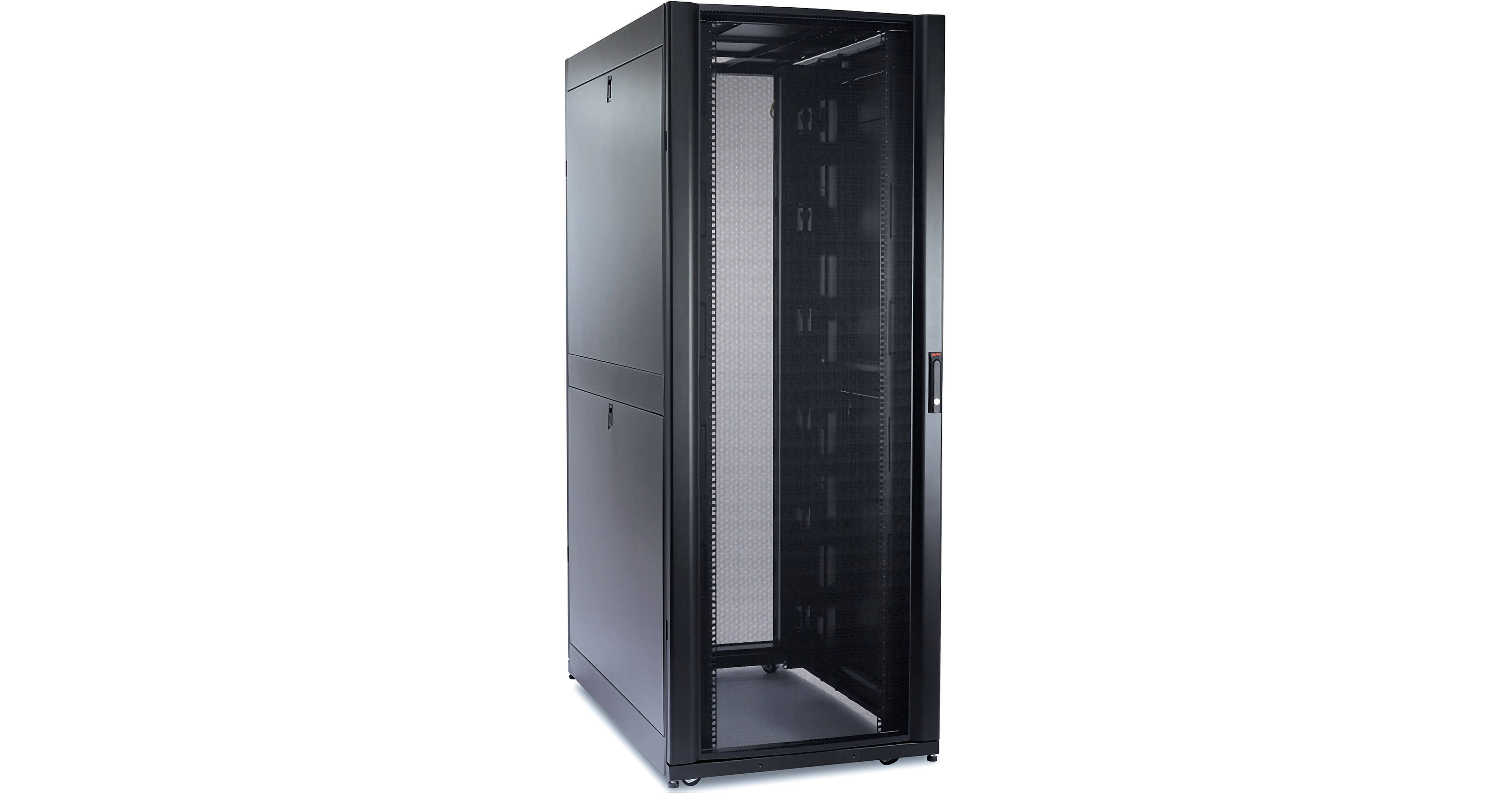 APC NetShelter SX 48 RU Enclosure with Side Panels (Black)