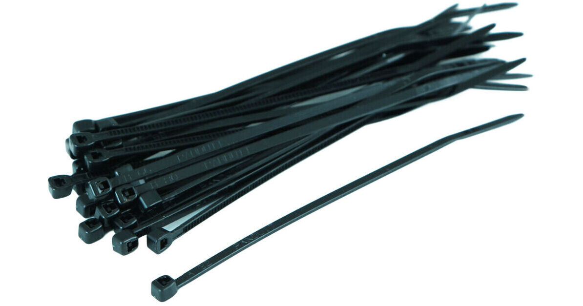 Cable Techniques Mini Nylon Zip Ties (25-Pack) CT-LPXZT-PK B&H