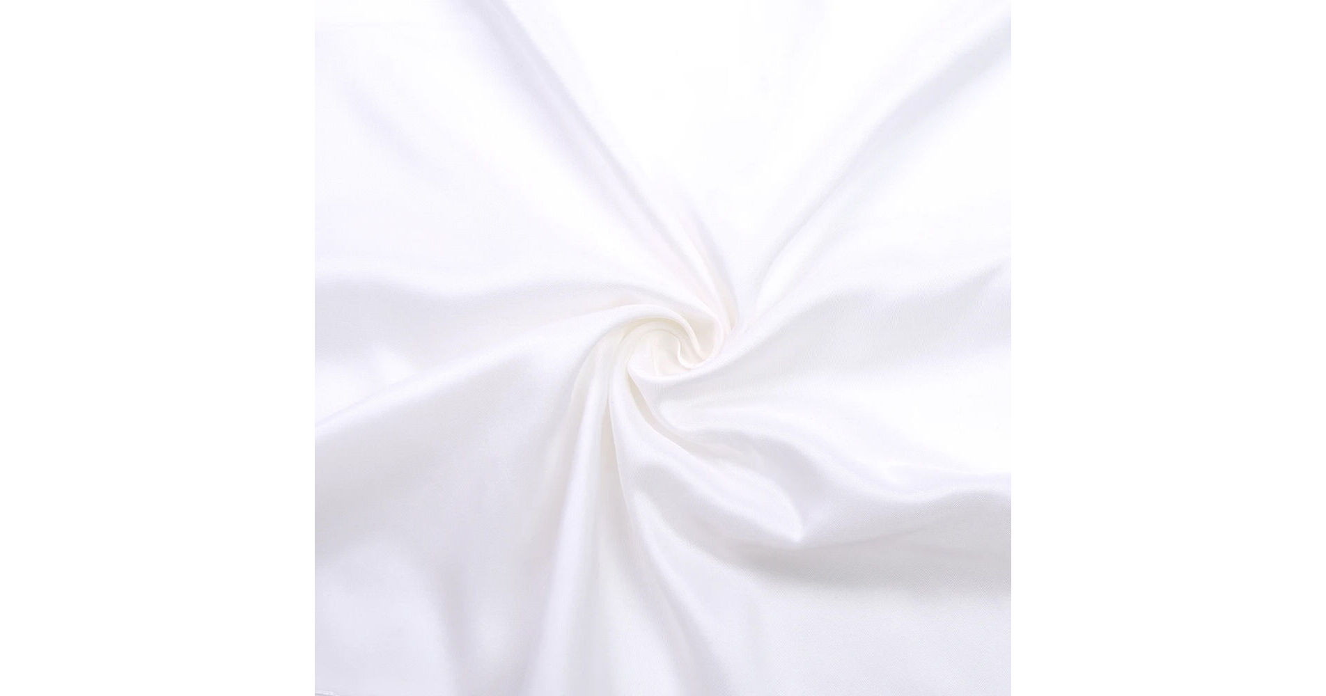 Liba Fabrics White Artificial Silk Diffusion Fabric