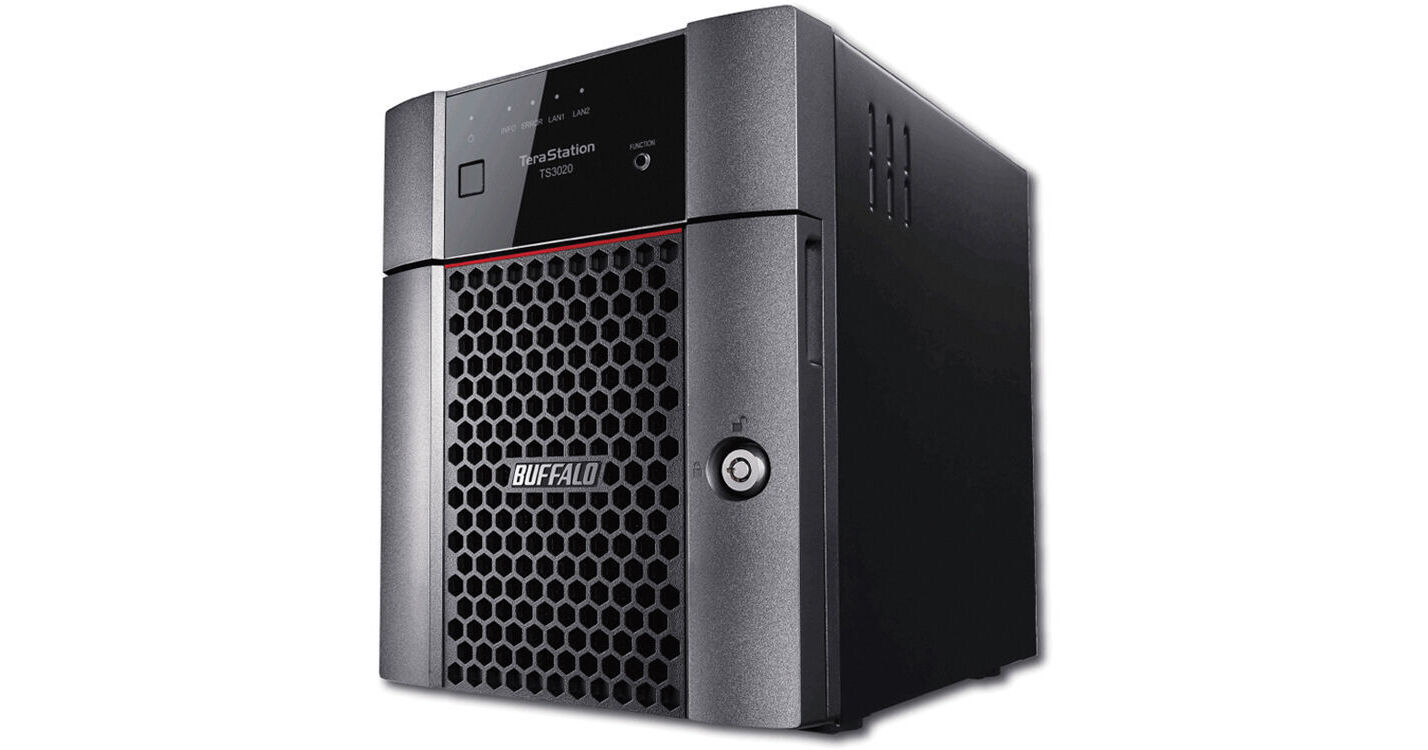 Buffalo TeraStation 3420 8TB 4-Bay NAS Server TS3420DN0804 B&H