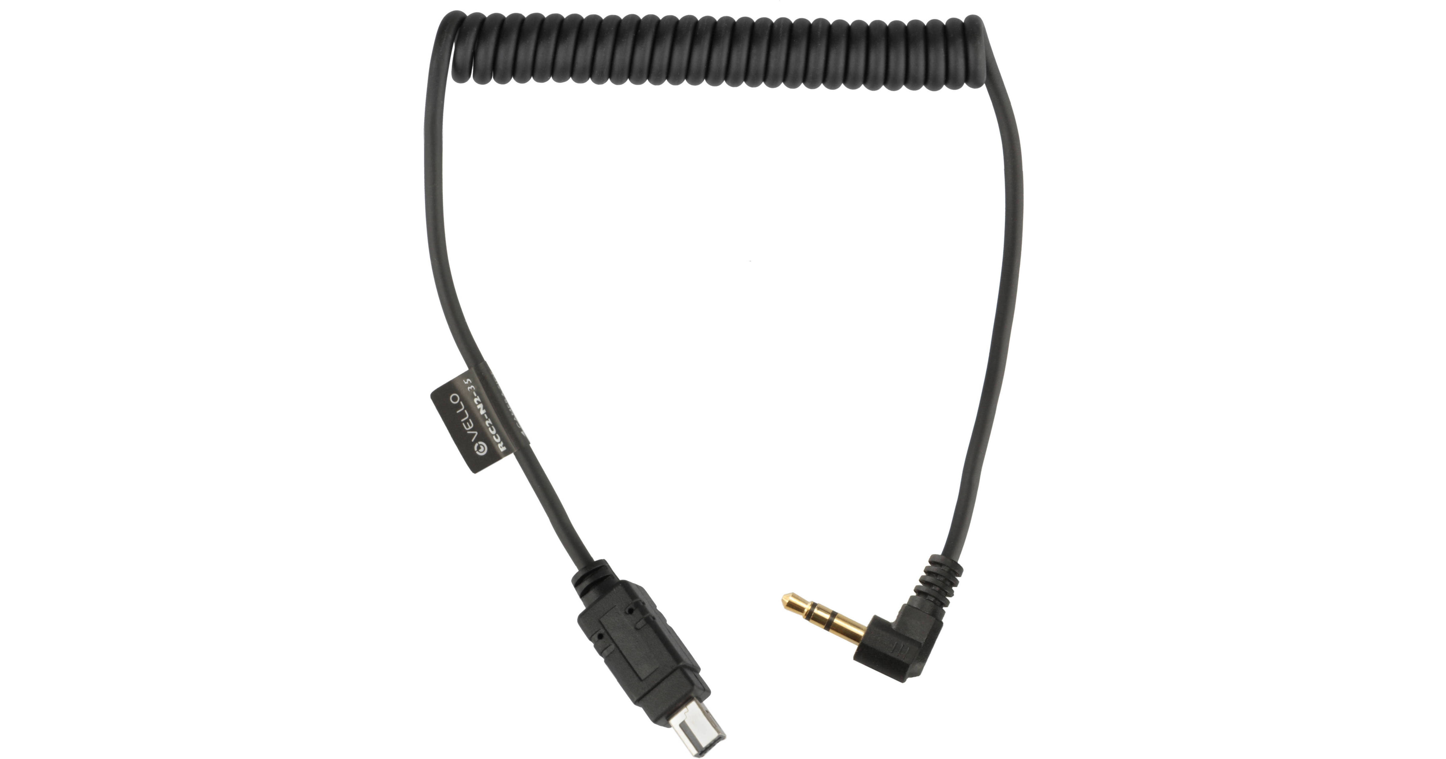 Vello 3.5mm Remote Shutter Release Cable II RCC2-N2-35 B&H Photo
