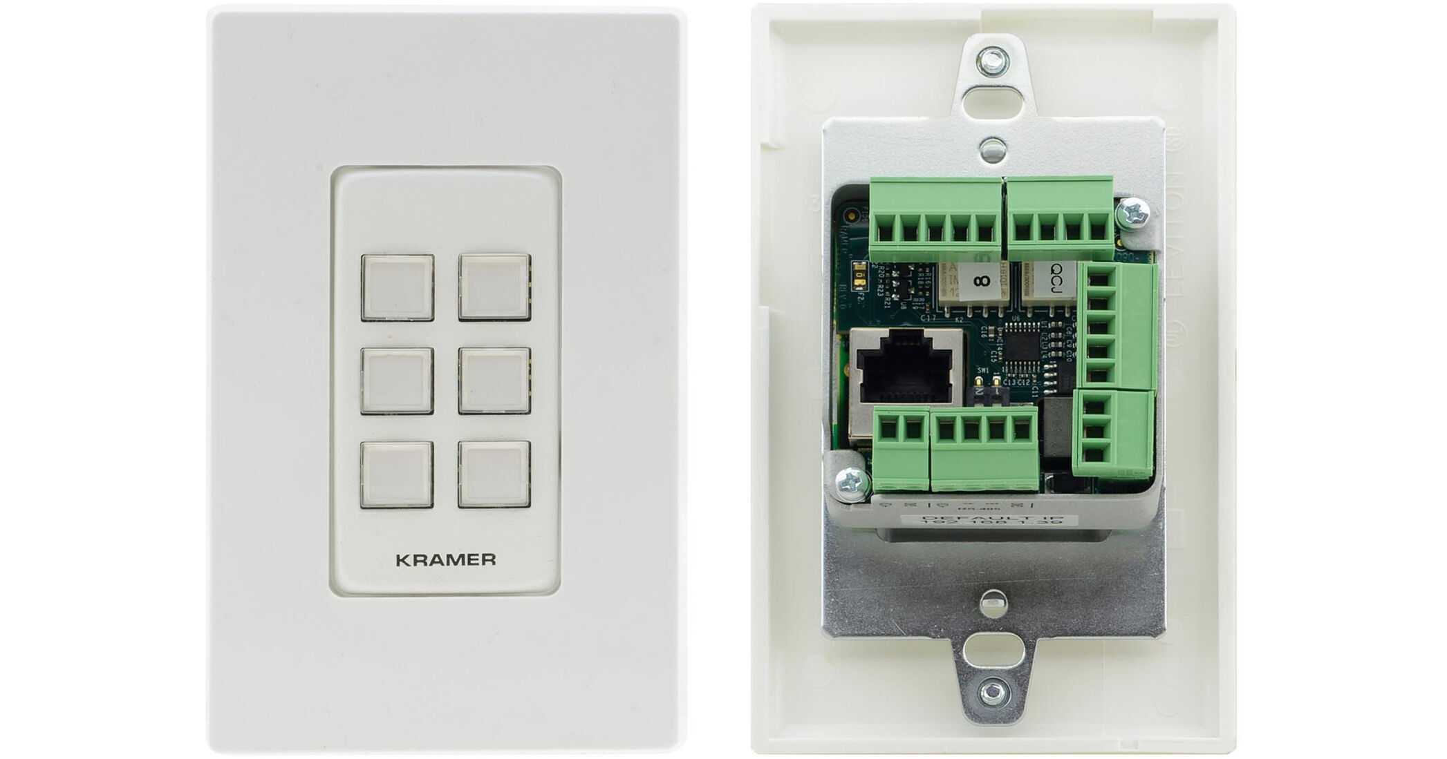 Kramer 6-Button Ethernet and KNET 1-Gang Control