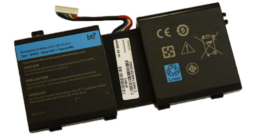 BTI Alienware Compatible Gaming Laptop Battery 2F8K3-BTI B&H