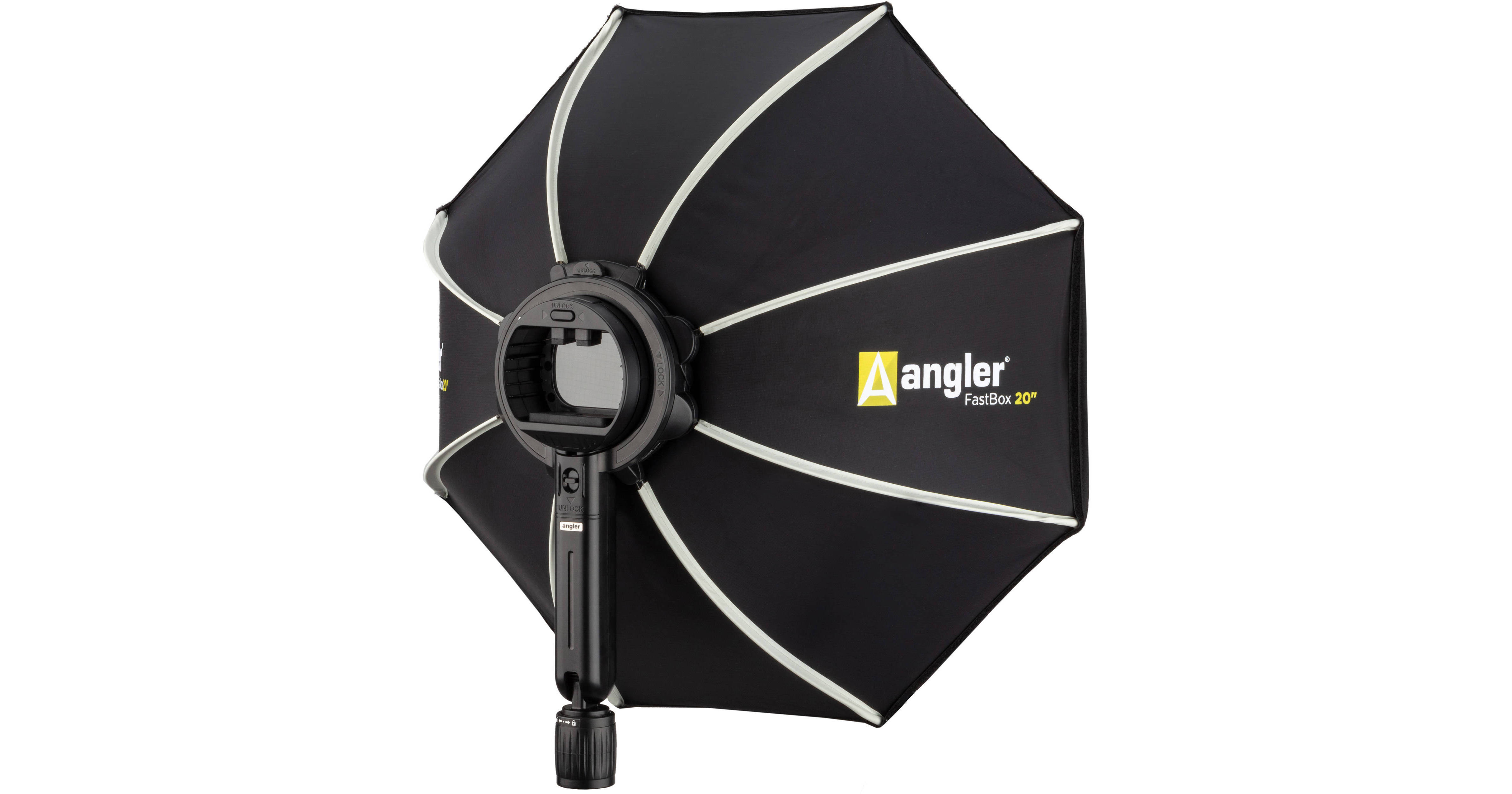 Angler On-Camera Flash FastBox 20" Octagonal Softbox Kit B&H