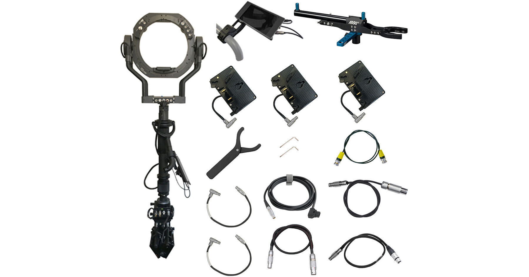 ARRI TRINITY Rig (Pro Set, Gold Mount, 24V) KK.0040095 B&H Photo