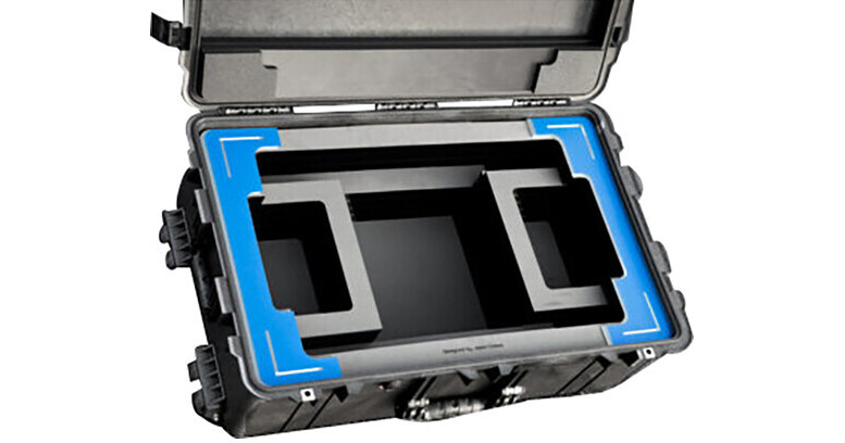 Jason Cases Wheeled Monitor Case for SmallHD Cine 24 SMCINE24BU