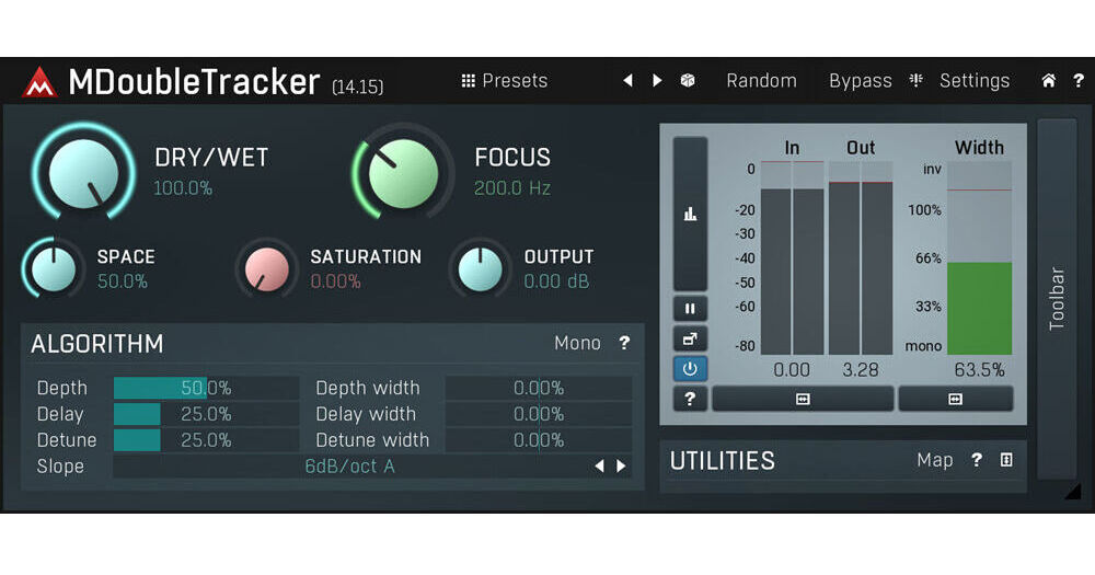 MeldaProduction MDoubleTracker Stereo Expander (Download)