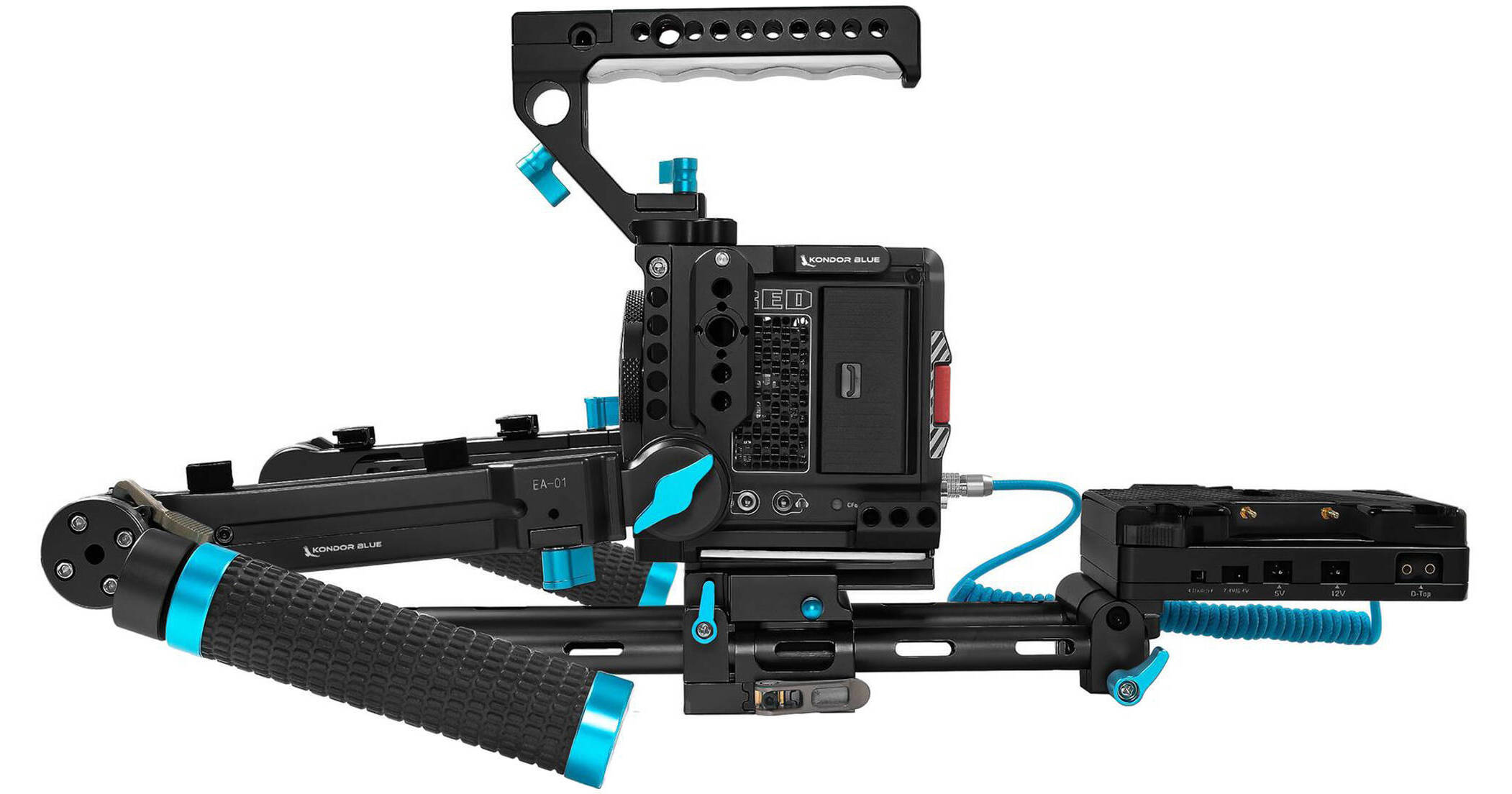 Kondor Blue Ultimate Camera Rig for RED KOMODO KB-KOM-URIG-G-BK