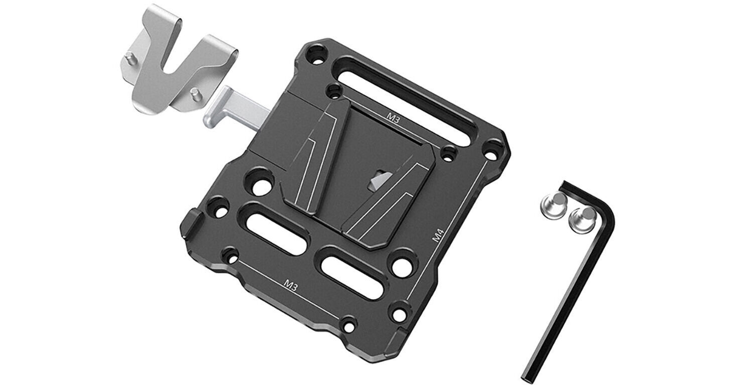 Niceyrig V-Lock Mounting Plate with Stainless Steel Buckle Kit