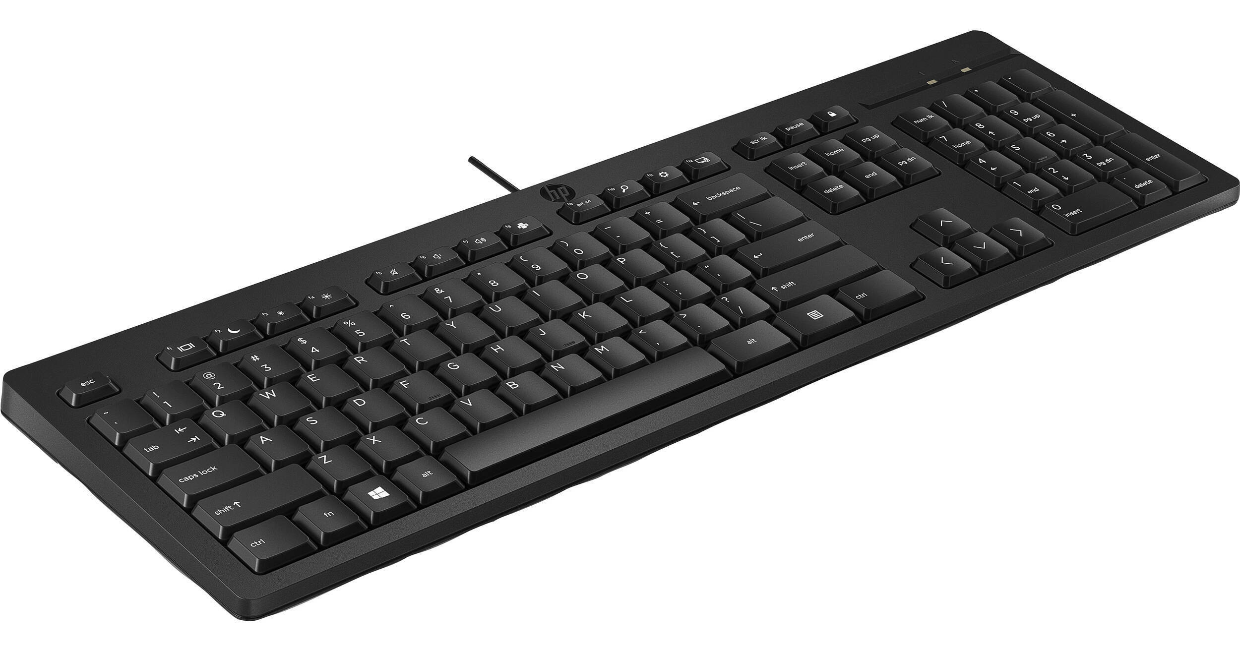 HP 125 Wired 3-Zone Keyboard for Chromebook 11MK G9; 266C9AA#ABA