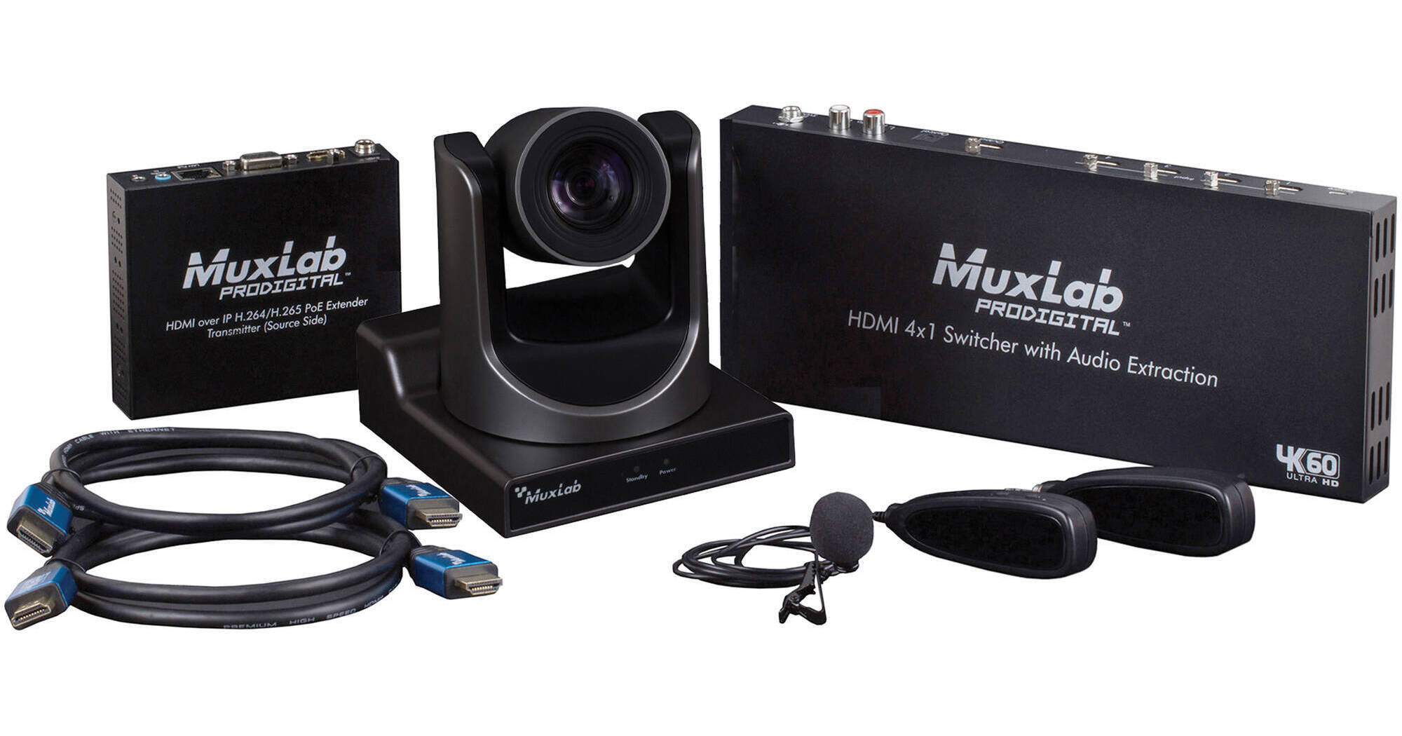 MuxLab MuxStream Multi-Camera Pro Live Streaming 500785-POE B&H