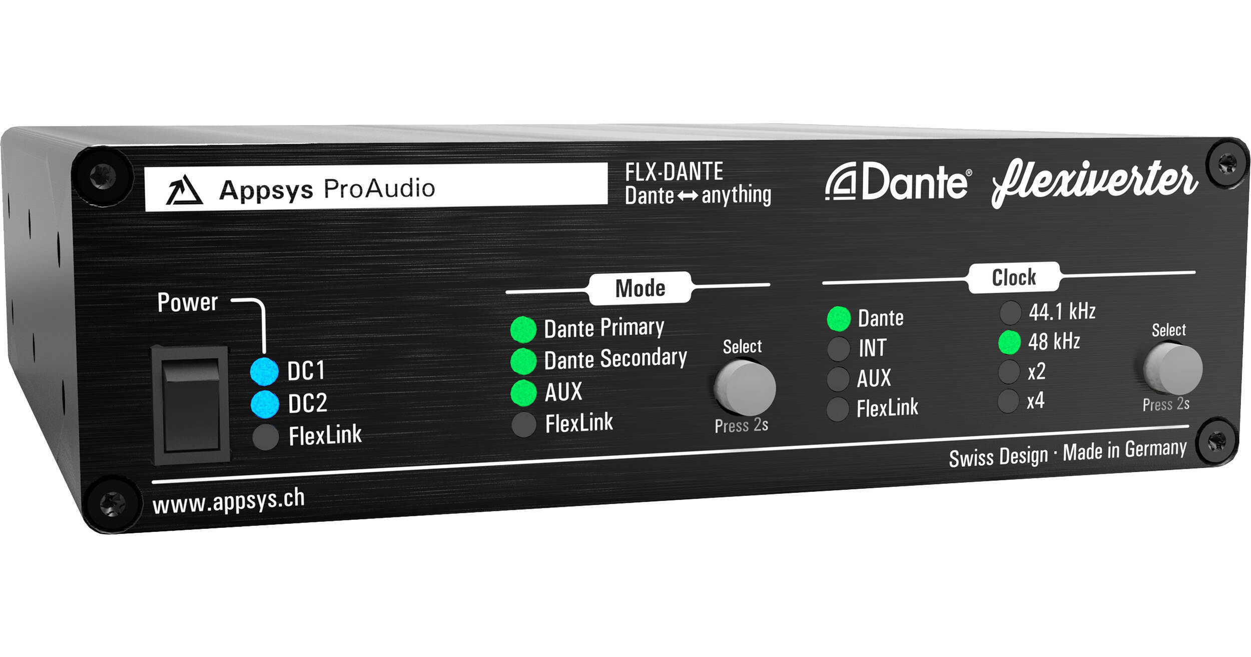 Appsys ProAudio DANTE Channel Format Converter FLX-DANTE B&H