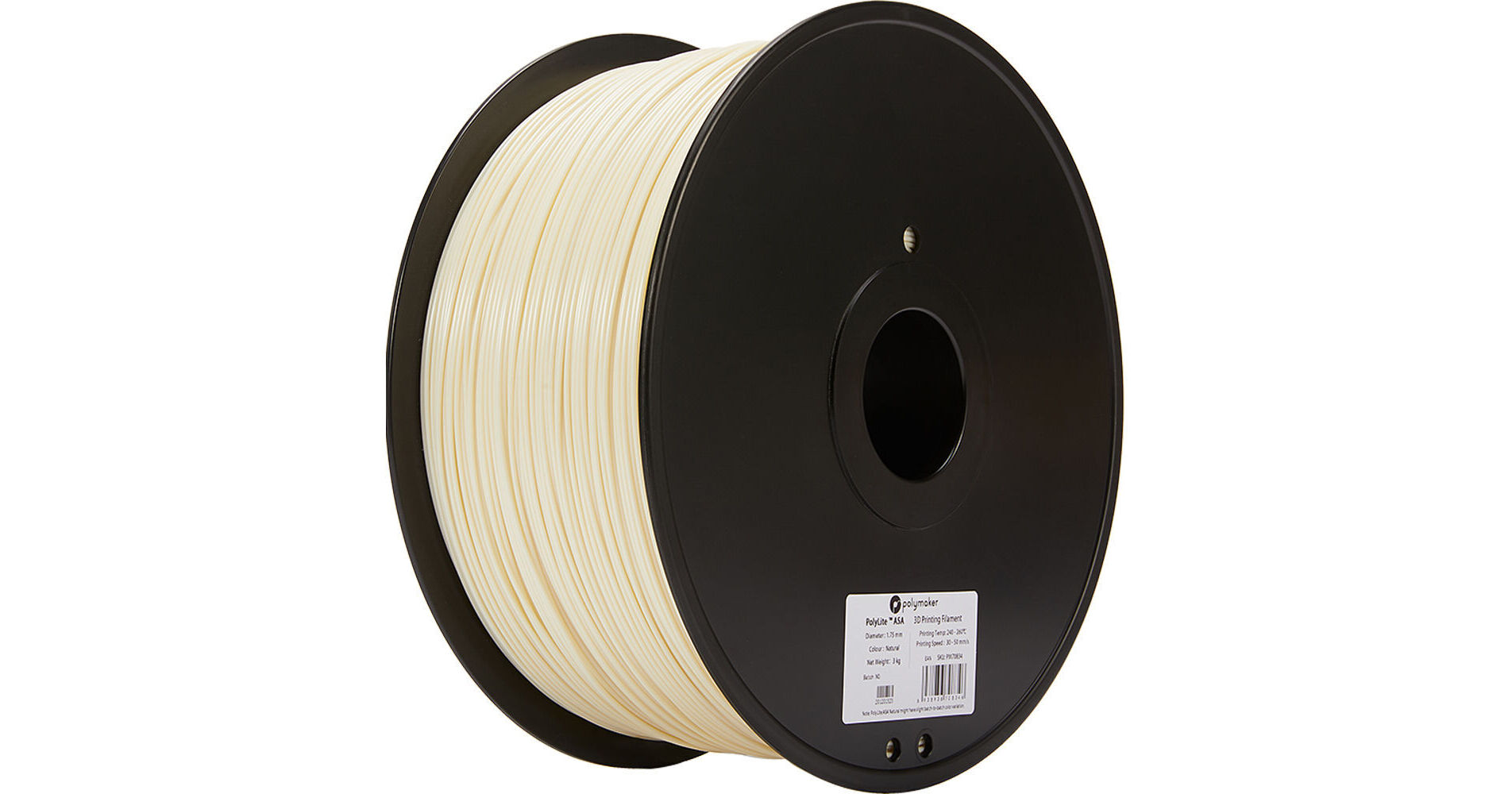 Polymaker PolyLite 1.75mm ASA 3D Printing Filament PM70834 B&H