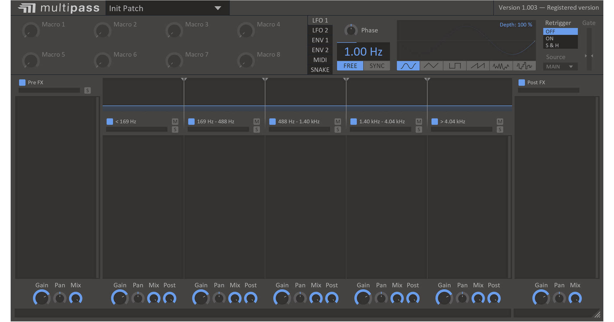 Kilohearts Multipass Multiband Signal-Splitting Plug-In 11-30431