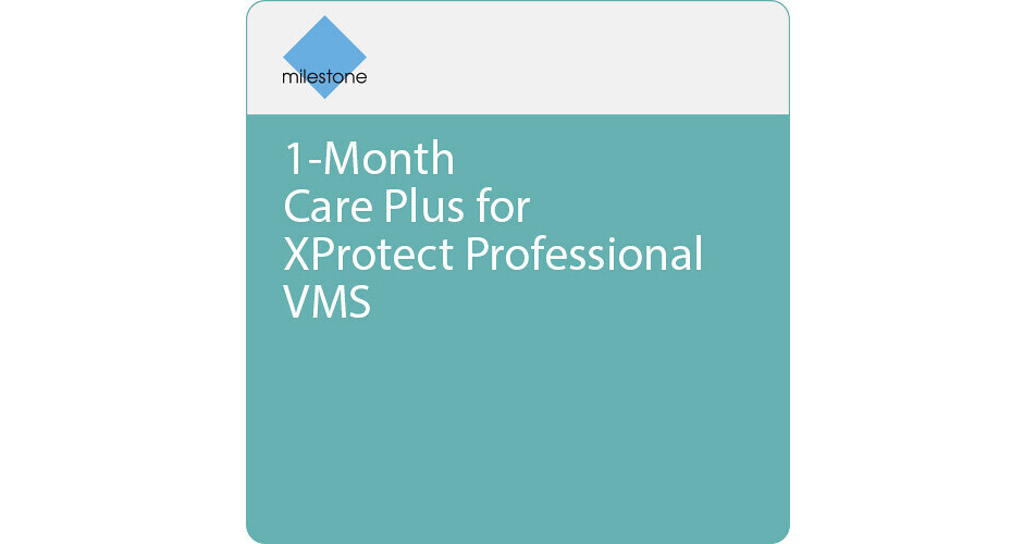 Milestone 1-Month Care Plus for XProtect Professional VMS MXPPCL