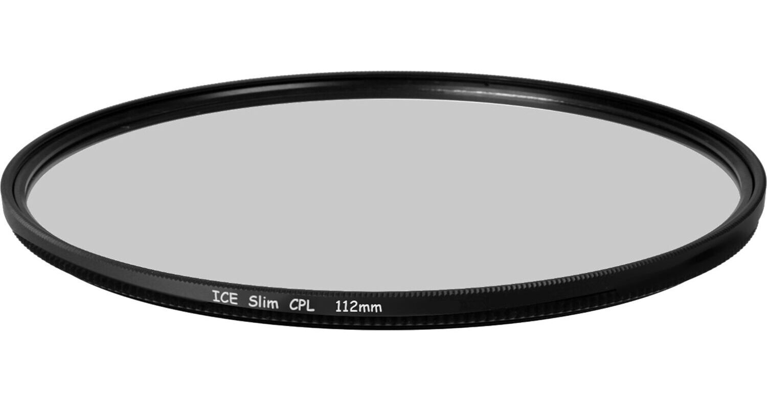 Ice 112mm Slim Circular Polarizing Filter (No Coating)