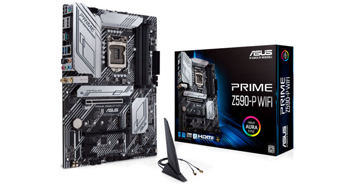 ASUS PRIME Z590-P WIFI LGA 1200 ATX Desktop PRIMEZ590-PWIFI B&H