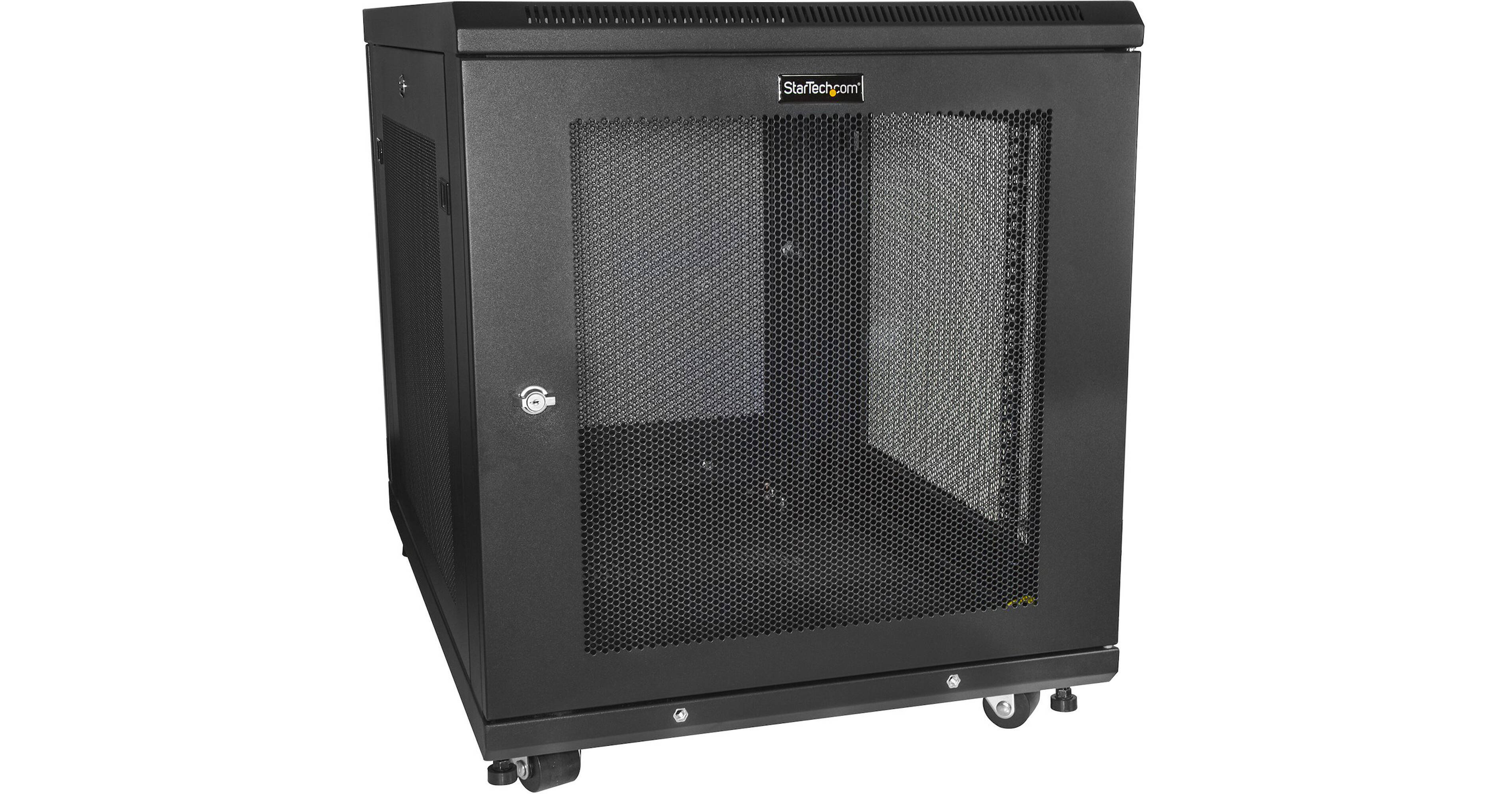StarTech Adjustable Depth Server Rack Cabinet RK1233BKM B&H