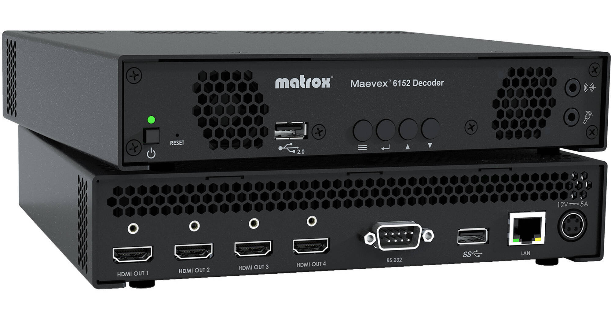Matrox Maevex 6152 Quad 4K HDMI Decoder MVX-D6152-4 B&H Photo